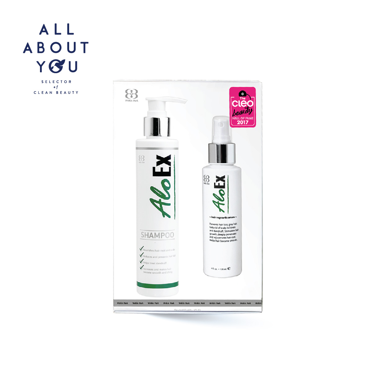 AloEx Miracle Box set ตามินที่รากผม บำรุงเส้นผมให้แข็งแรง ยึดเกาะได้ดี ไม่ร่วงหลุดง่าย จึงลด ...