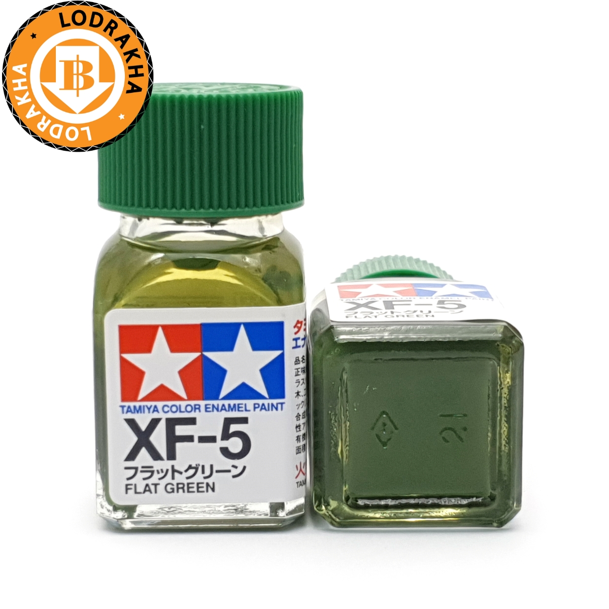 สีเขียวด้านสูตรน้ำมัน Tamiya Enamel XF5 Flat Green 10ml | Lazada.co.th