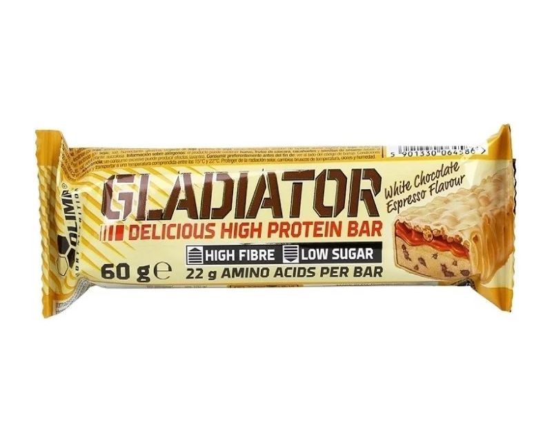 Olimp Gladiator Protein Bar 60g - โปรตีนแท่ง โปรตีนบาร์ โปรตีนสแน็ค ขนม ...