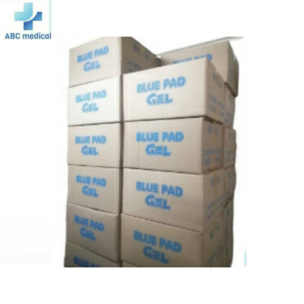 ยกลัง 12 ห่อ Blue pad gel แผ่นรองซับ blue pad บลูเพค แผ่นรองซับความชื้น ...
