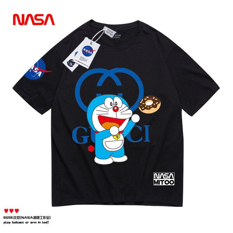 COD Nasa t shirt for men fashion clothing ins style putter cotton ...