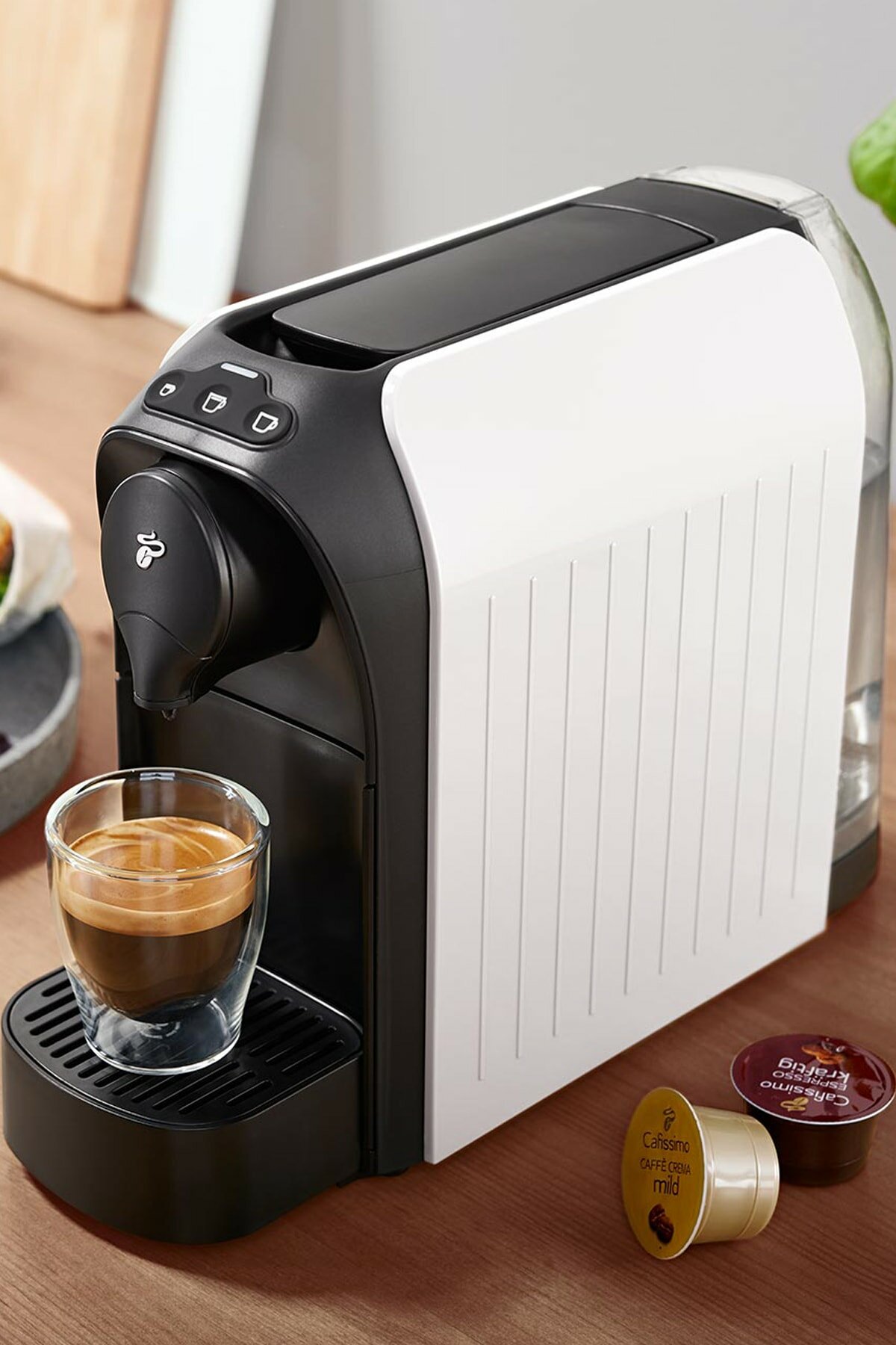 TCHIBO "EASY" CAFISSIMO MACHINE FOR CAFFITALY SYSTEM CAPSULES (WHITE ...