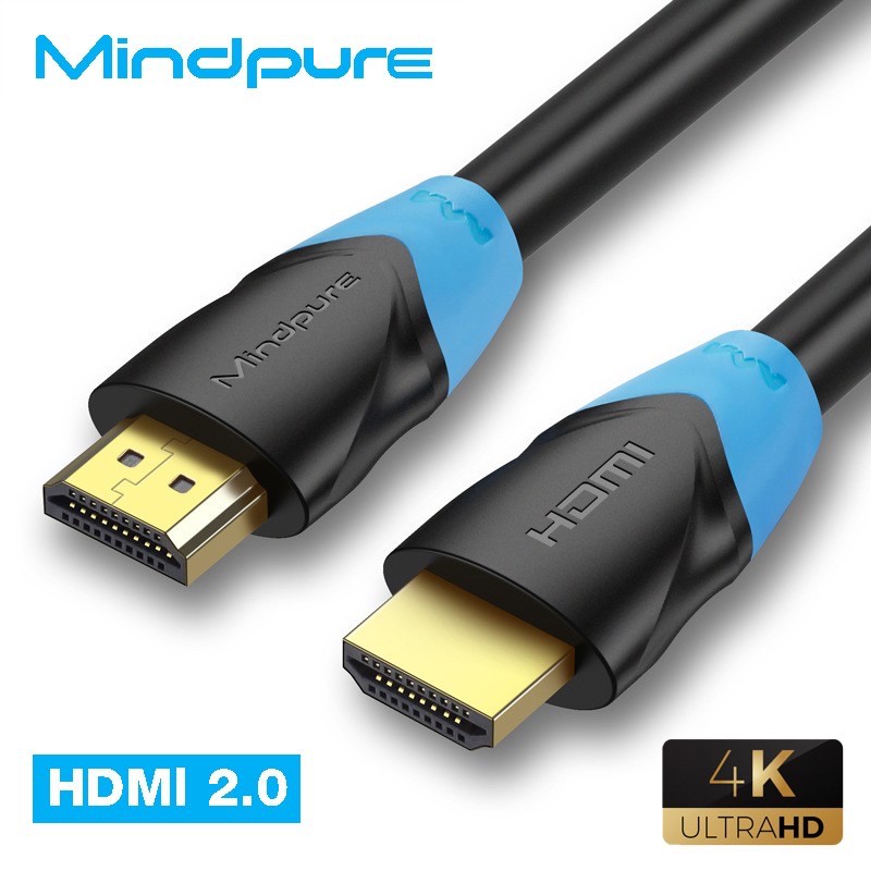 สาย HDMI to HDMI Mindpure สาย HDMI 2.0 อัพเกรด สายเคเบิ้ล 8K60hz คุณภาพ ...