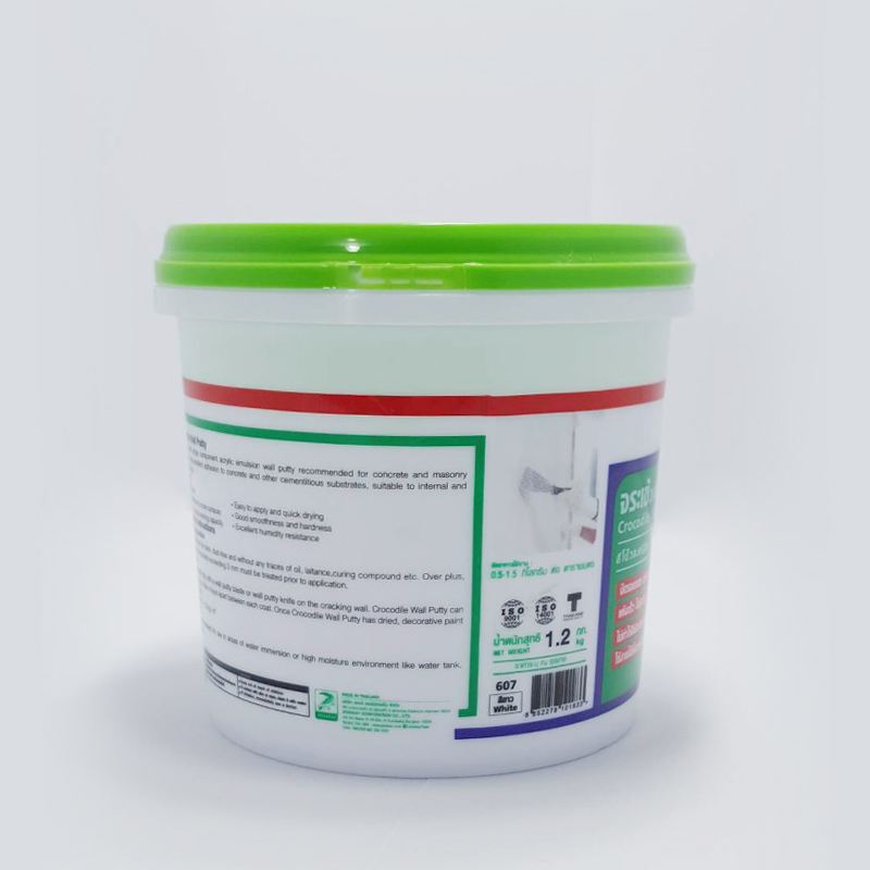 สีโป๊วอะคริลิก สำเร็จรูป จระเข้วอลล์ พัตตี้ / Crocodile Wall Putty / สี ...