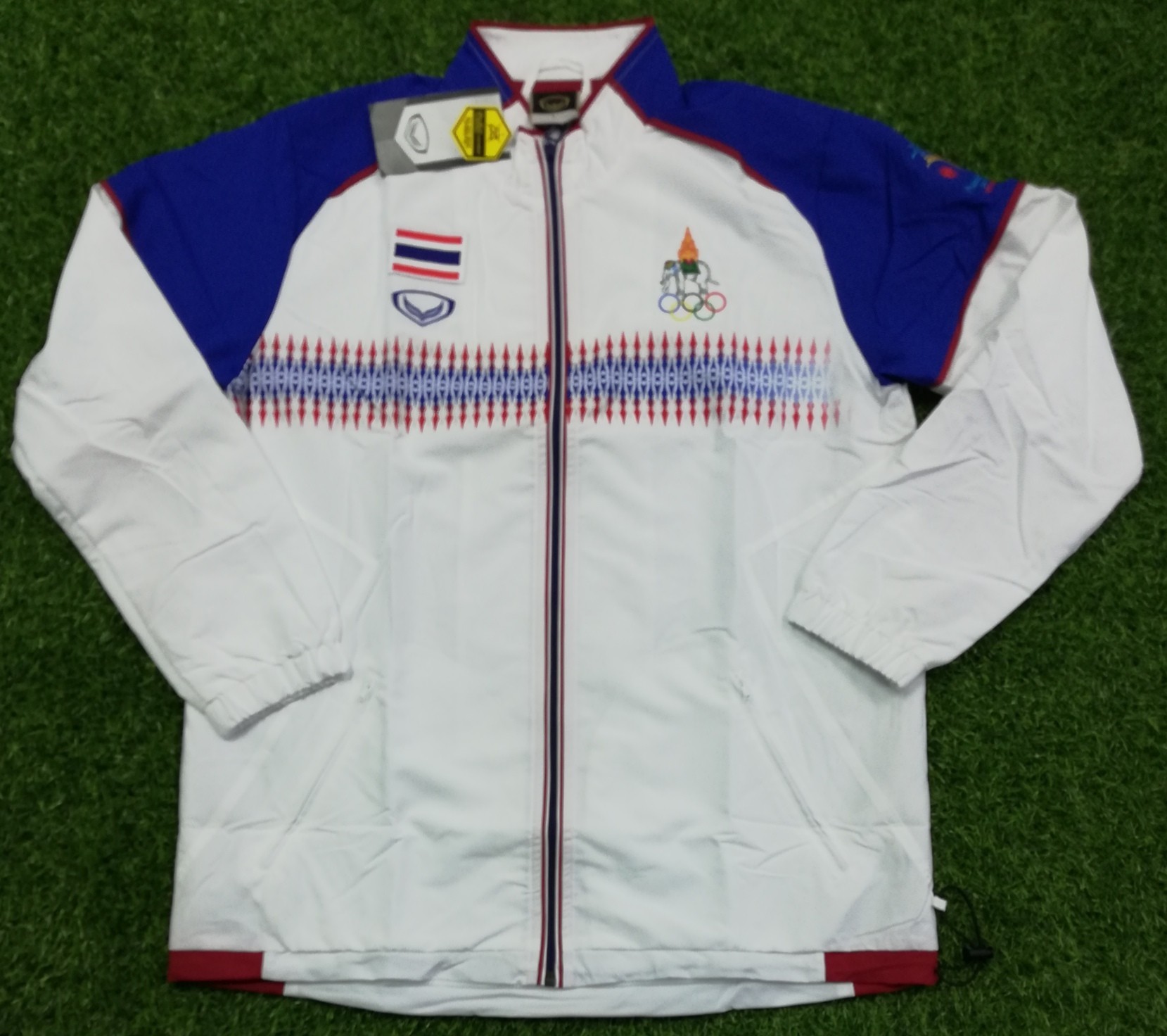 ของแท้ Grand Sport Track Jacket Thailand Nation เสื้อแทร็คสูท นักกีฬา ...
