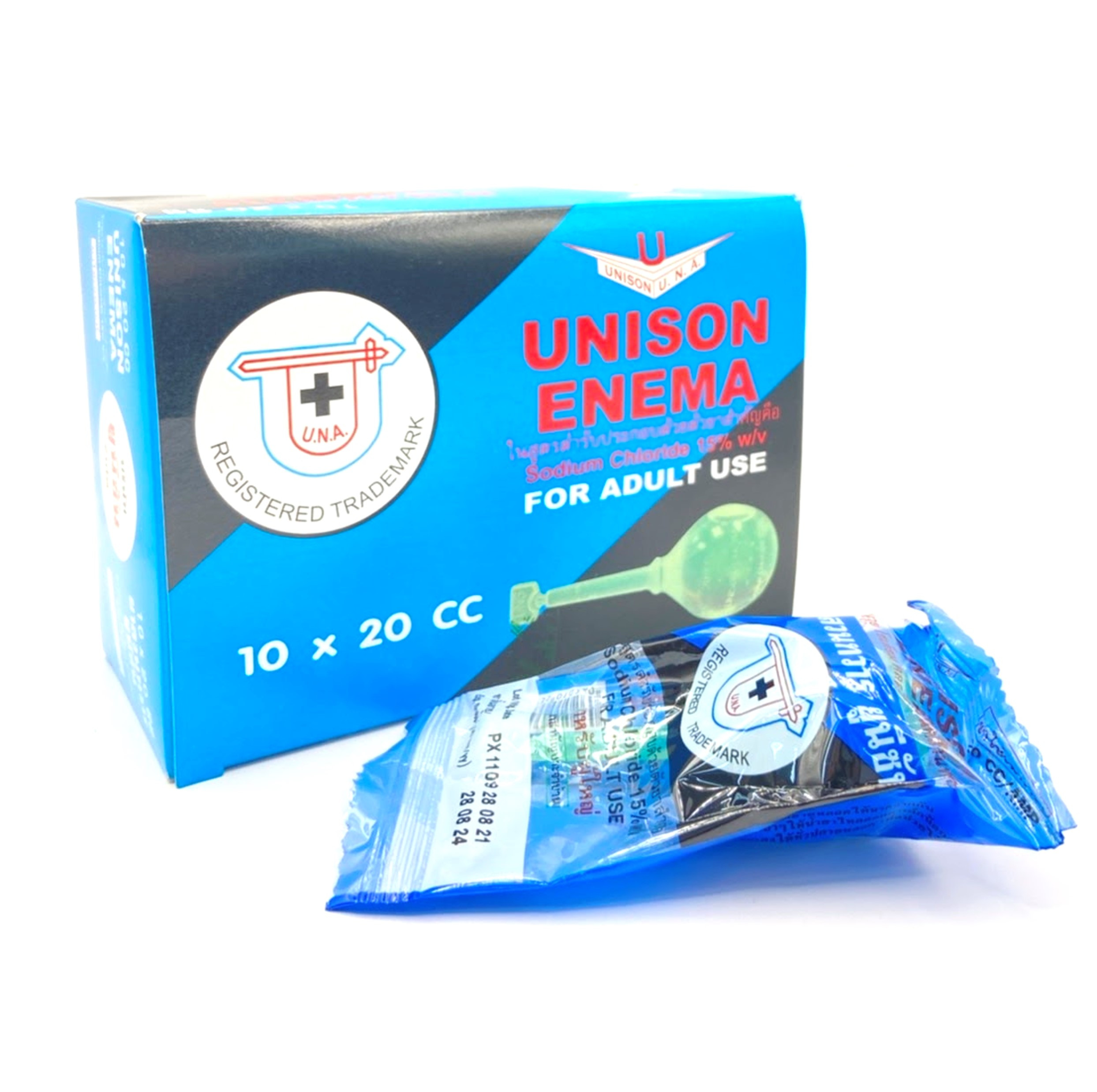 UNISON ENEMA ยูนีซัน ยูนีซันเด็ก ยูนีซันผู้ใหญ่ สำหรับสวนทวารเด็กและ ...