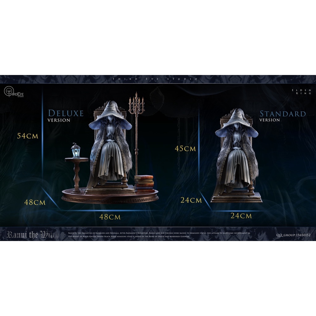 Preorder Third Eye studio Ranni – Elden Ring *custom statue #โมเดล ...