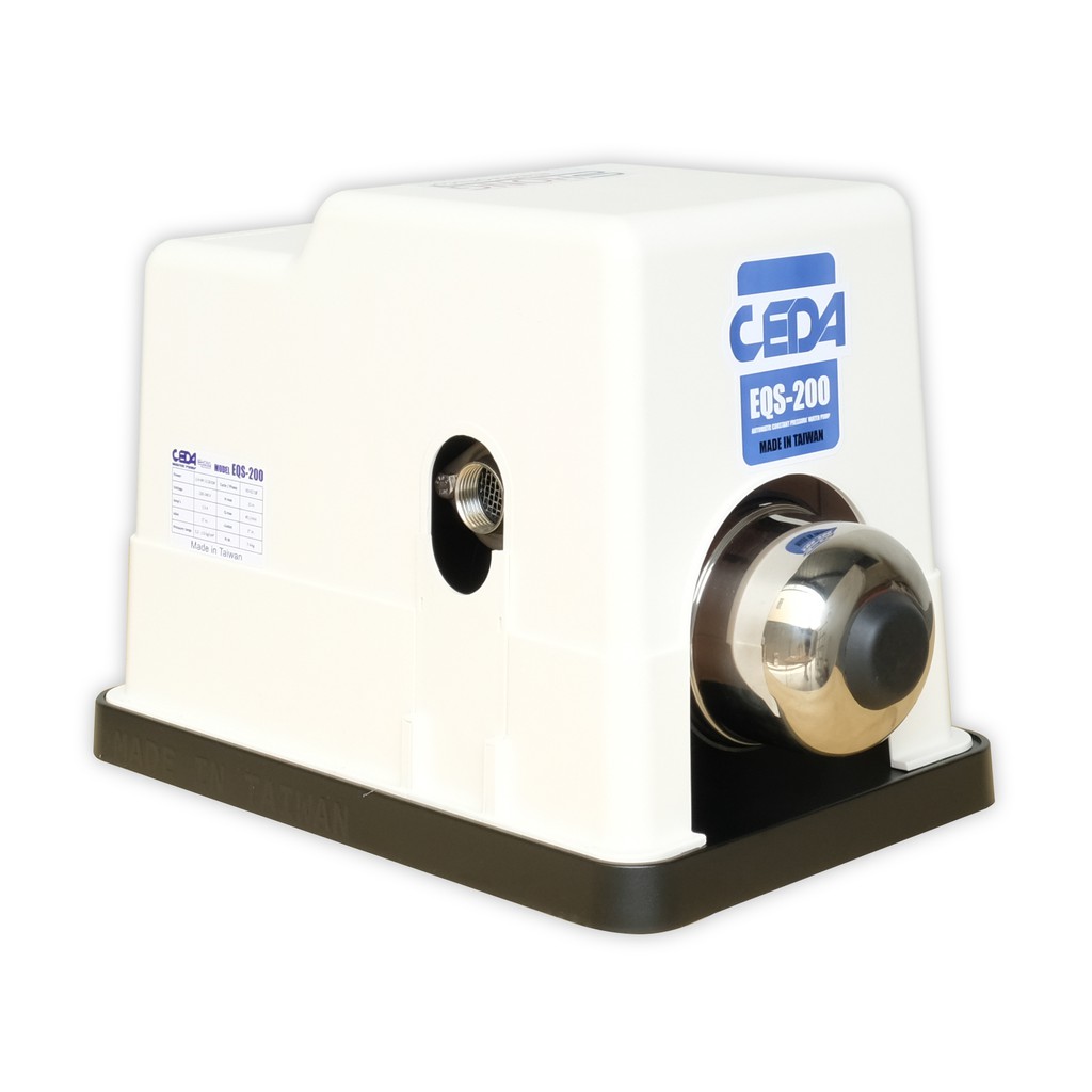 CEDA EQS-200 ปั๊มน้ำอัตโนมัติแรงดันคงที่ 200W พร้อมฐานและฝาครอบ ...