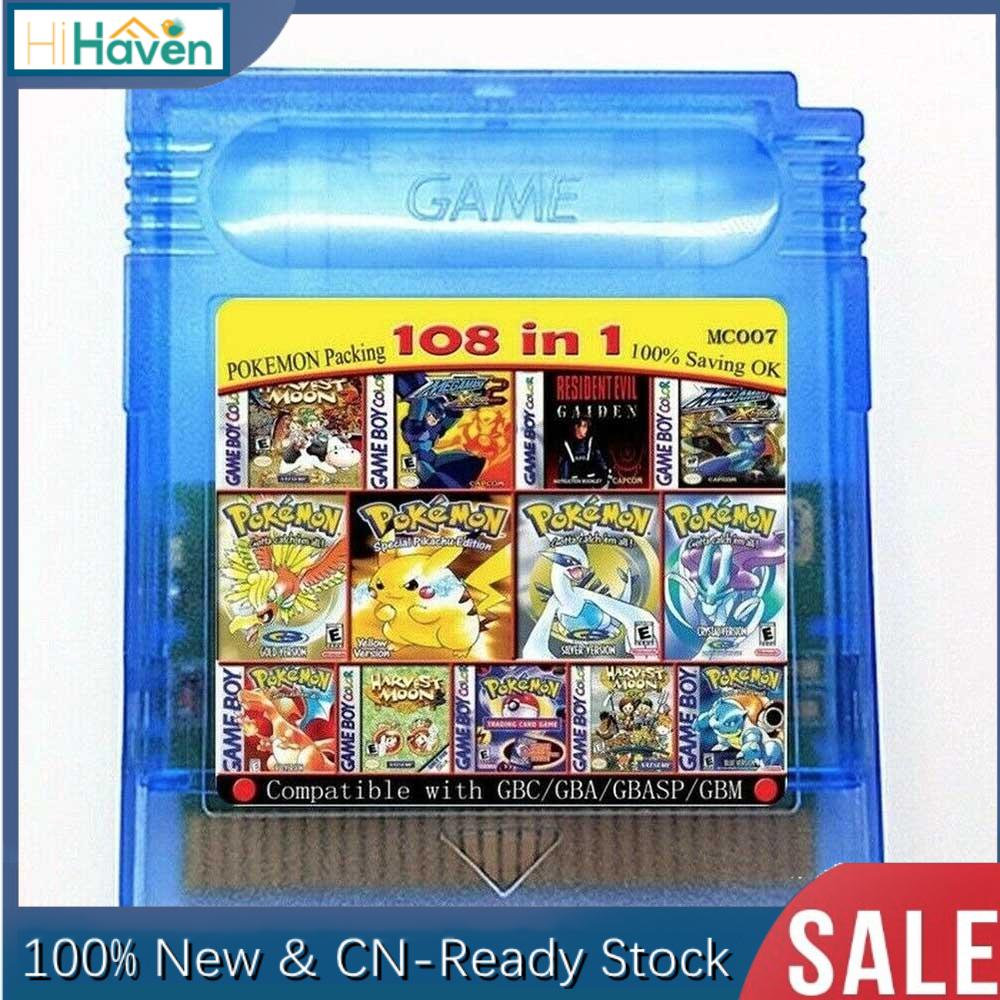 Game Boy Cartucho De Color Cartridge 61 in 1 (หลายรถเข็นสำหรับ GameBoy ...