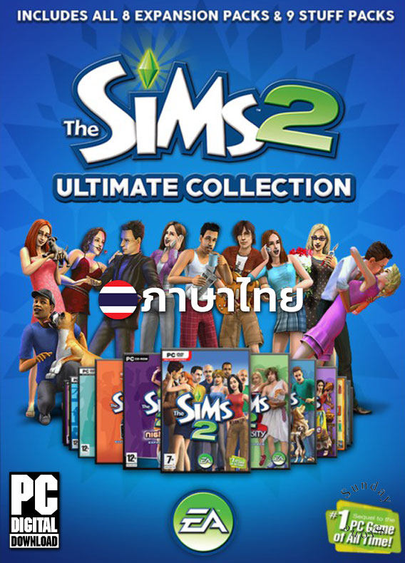 [แฟลชไดร์ฟ] The Sims 2 Ultimate Collection ครบทุกภาค ภาษาไทย [PC ...