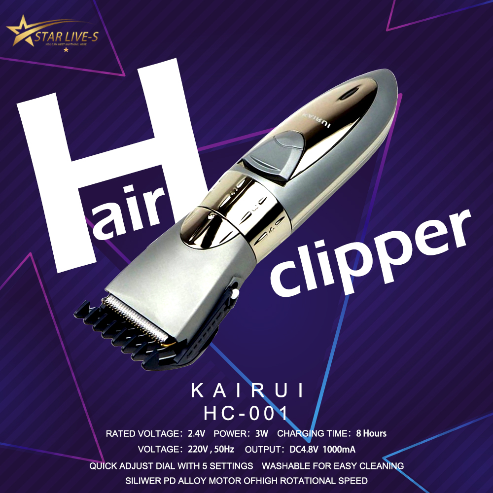 ราคา ของแท้!! kairui HC-001 กรรไกรไฟฟ้าตัดผม ชุดปัตตาเลี่ยนไร้สาย ที่โกนหนวดไฟฟ้า ที่โกนหนวดไร้ ...