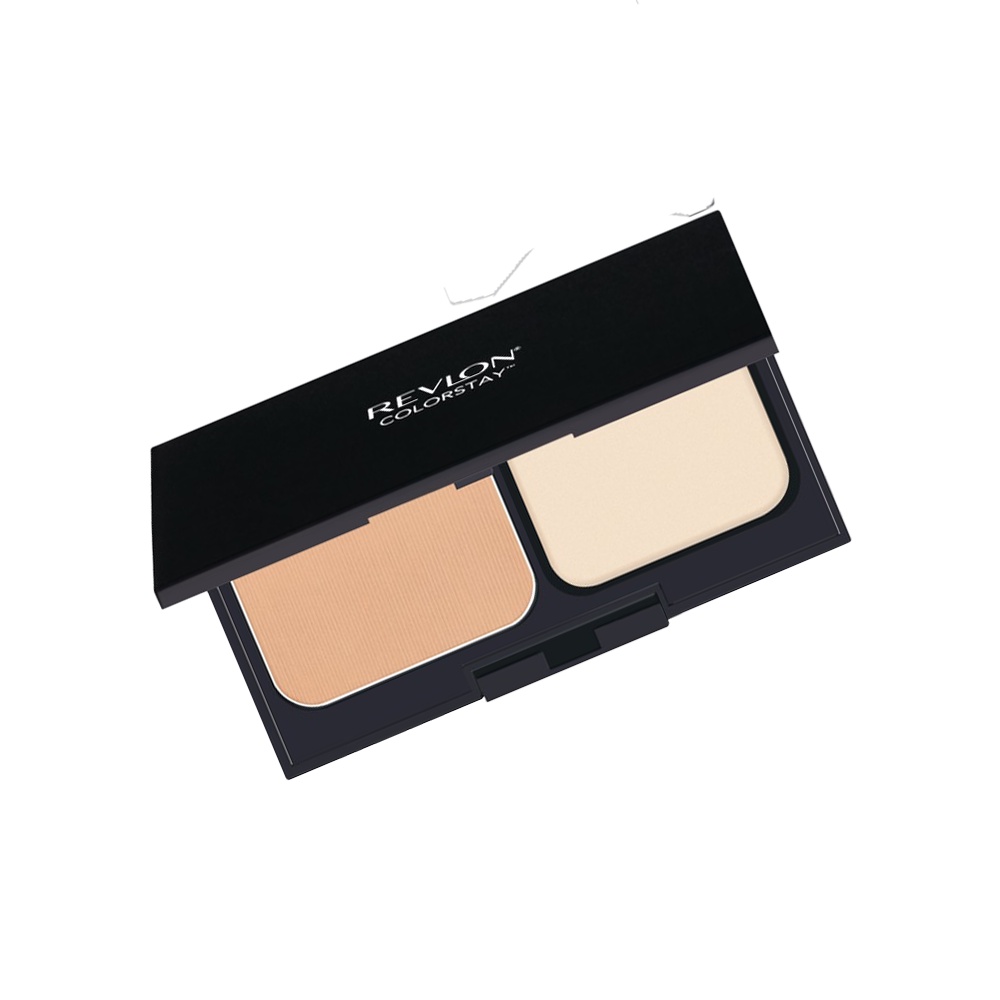 REVLON Colorstay Powder Foundation 10g. แป้งผสมรองพื้น คุมมัน ปกปิดดี ...
