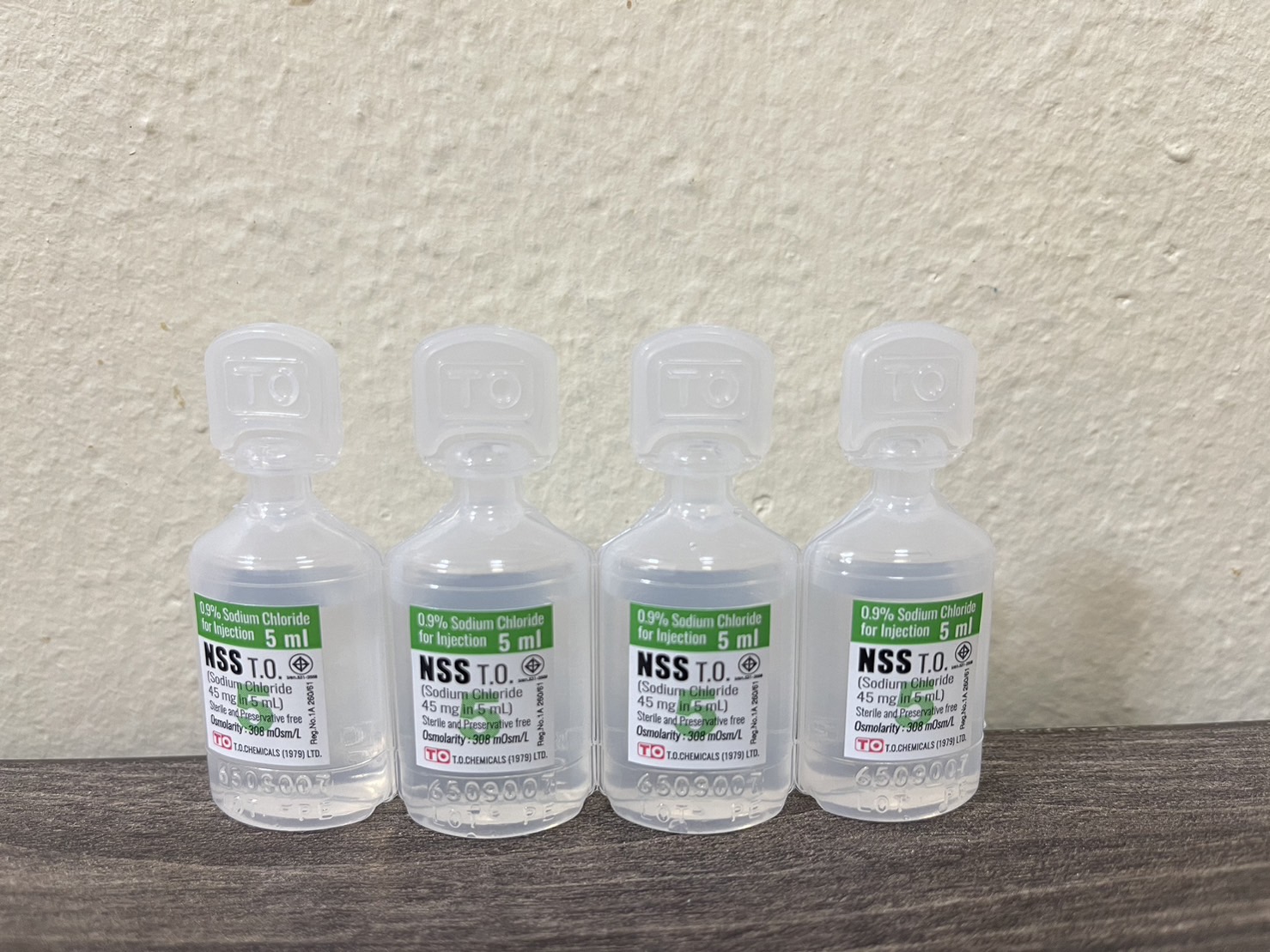 (แบ่งขาย 5 ชิ้น ) น้ำเกลือ NSS 0.9 5 ml - PlaThong Shop168 - ThaiPick