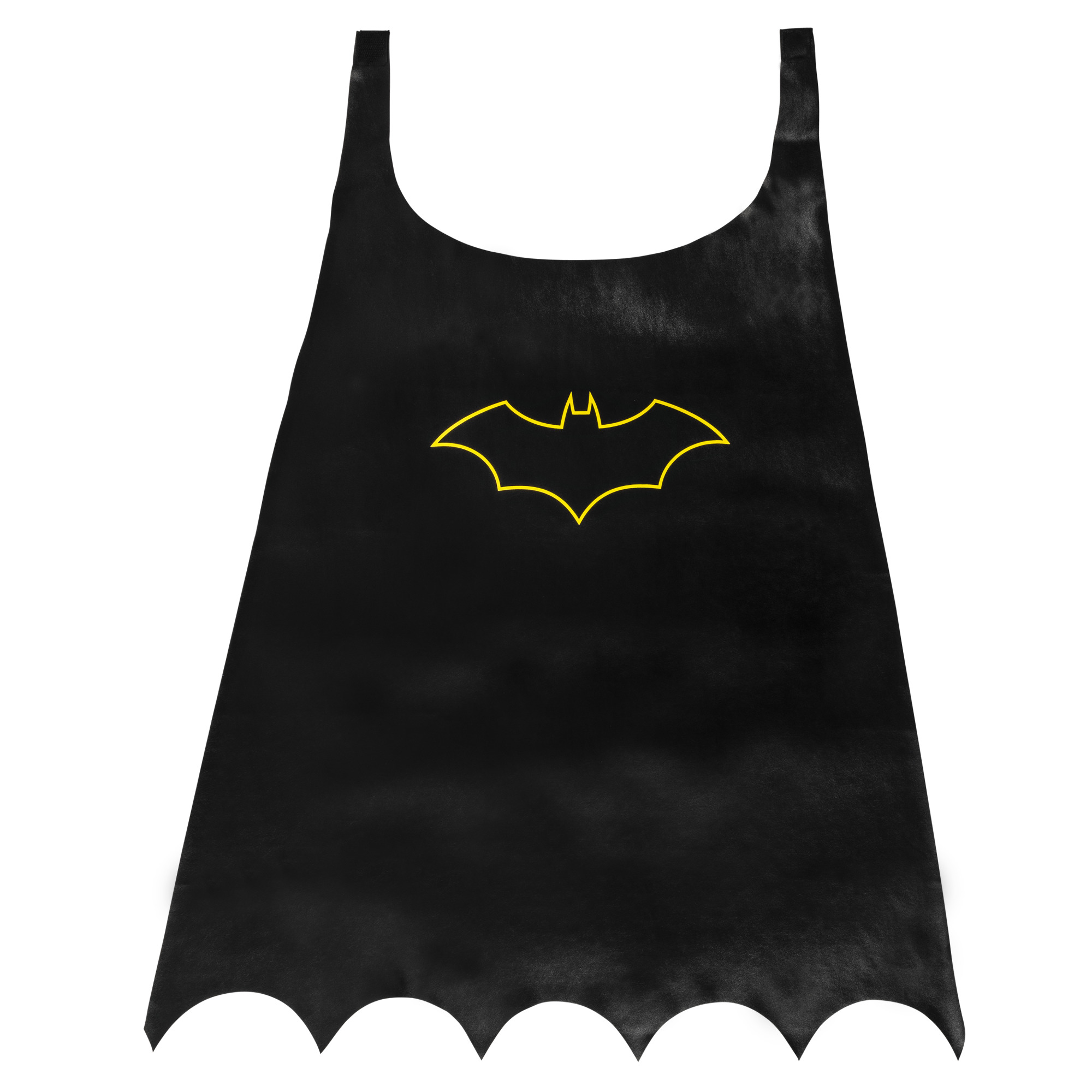 Batman Cape ของเล่น ผ้าคลุม แบทแมน สีดำ พร้อมสัญลักษณ์ แบทแมน สีเหลือง ...