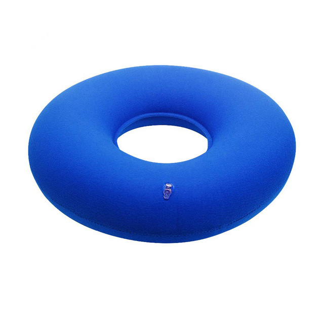 Inflatable Vinyl Ring Round Seat Cushion Medical Hemorrhoid Pillow ...