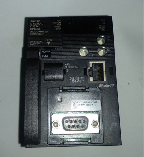 Omron ใช้งาน CJ2M-CPU11 CJ2M-CPU12 CJ2M-CPU13 CJ2M-CPU32 CJ2M-CPU33 CJ2M-CPU34 CJ1G-CPU45 (สภาพ ...