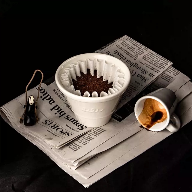 LILI Dripper ที่ กรองกาแฟ ดริปเปอ ยี่ห้อ ลิลี่ Flat Bottom (ก้นแบน) แถม ...