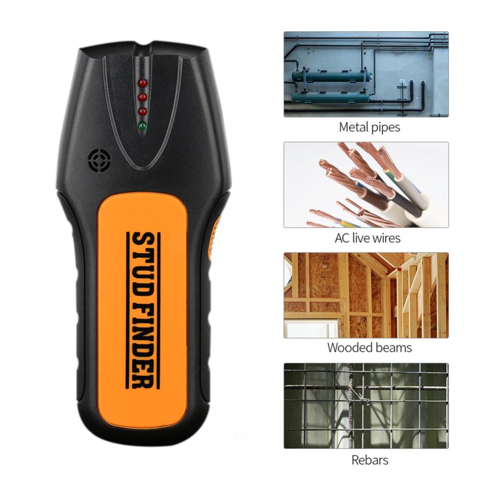 Wall Scanner Metal Detector Electric Metal Wood Studs AC Live Wires ...
