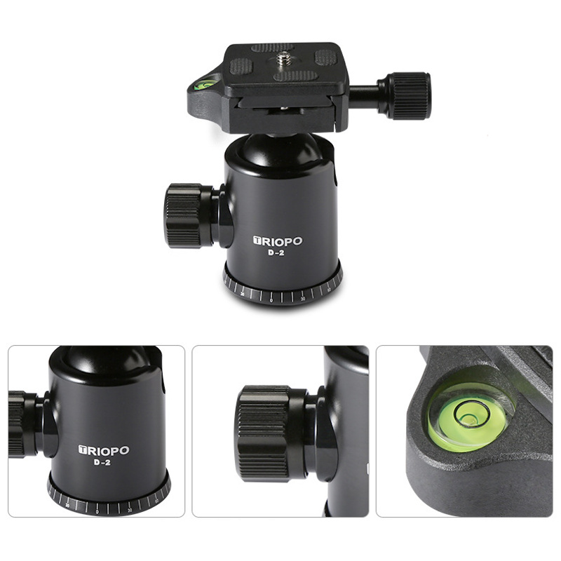 Triopo T258 Professional Tripod Monopod with Ball Head ขาตั้งกล้อง ทำเป็นขาเดี่ยวได้ พร้อมหัวบอล ...