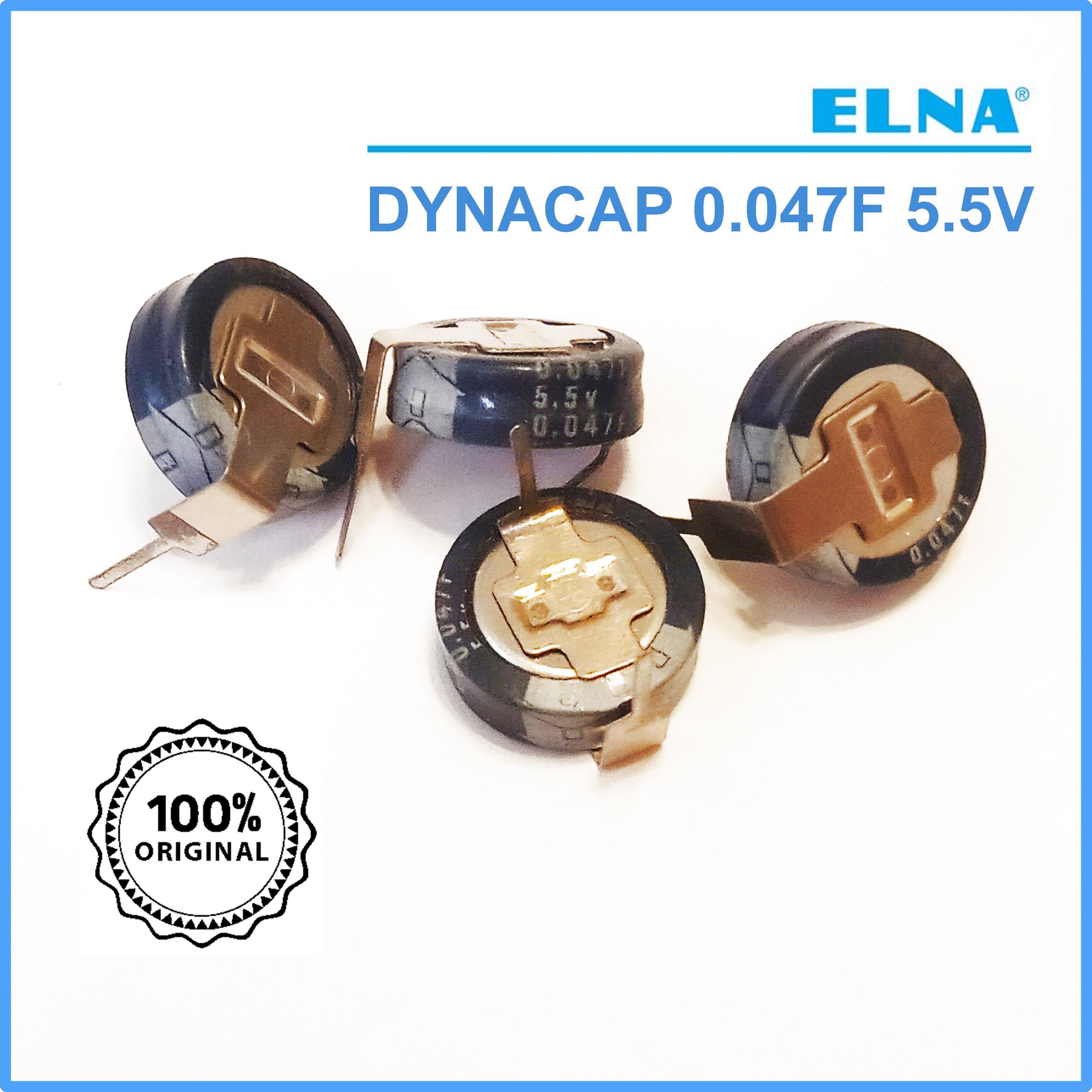Supercapacitor (EDLC) 0.047F 5.5V ยี้ห้อ ELNA / Memory Back-up Capacitor | Lazada.co.th