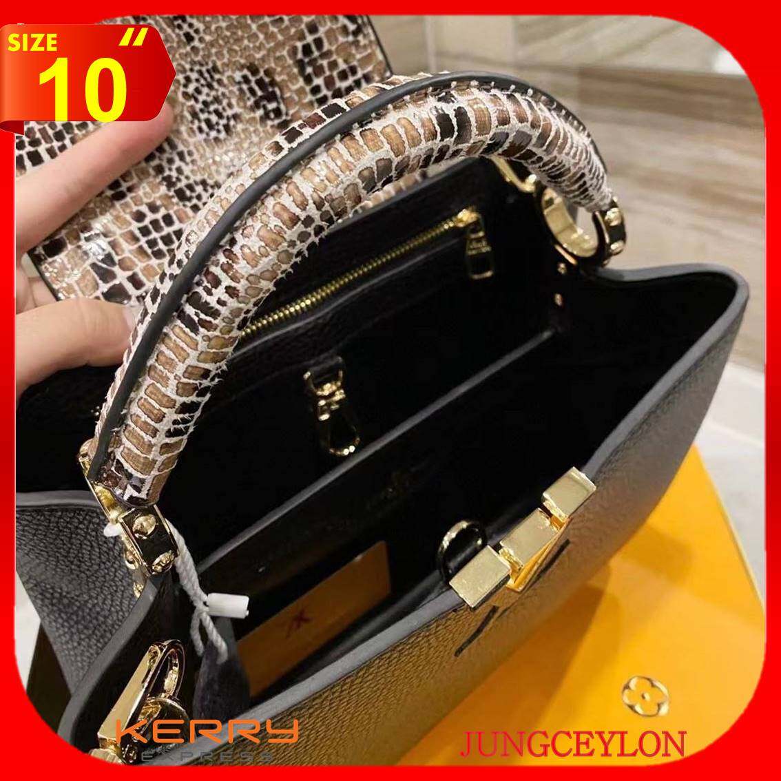 ⭐⭐⭐⭐⭐ L o u i s V u i t t o n_ M onogram F lowers C apucines PM Bag ...