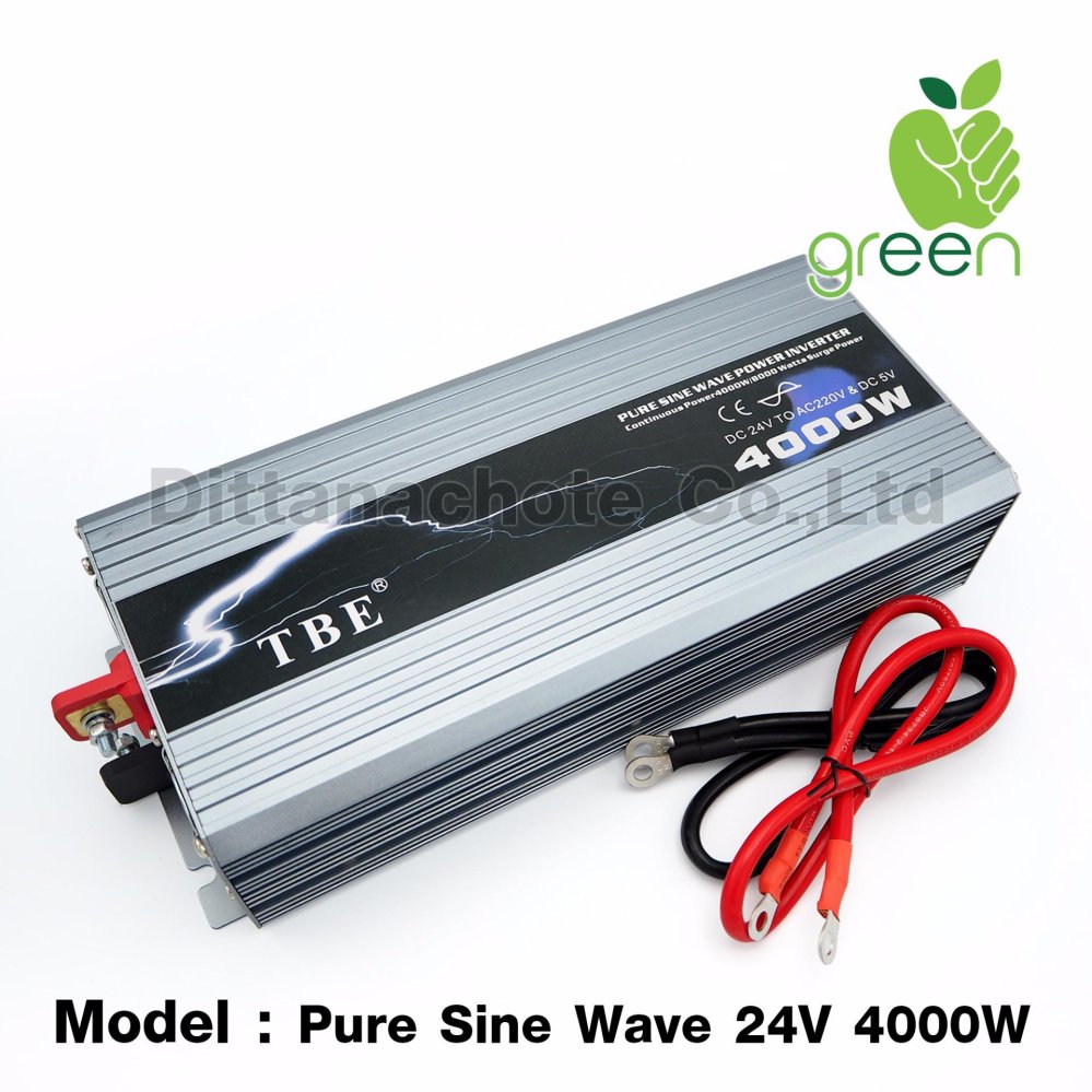 ราคา Applegreen TBE Power Inverter Pure Sine Wave24V 4000W Car ...