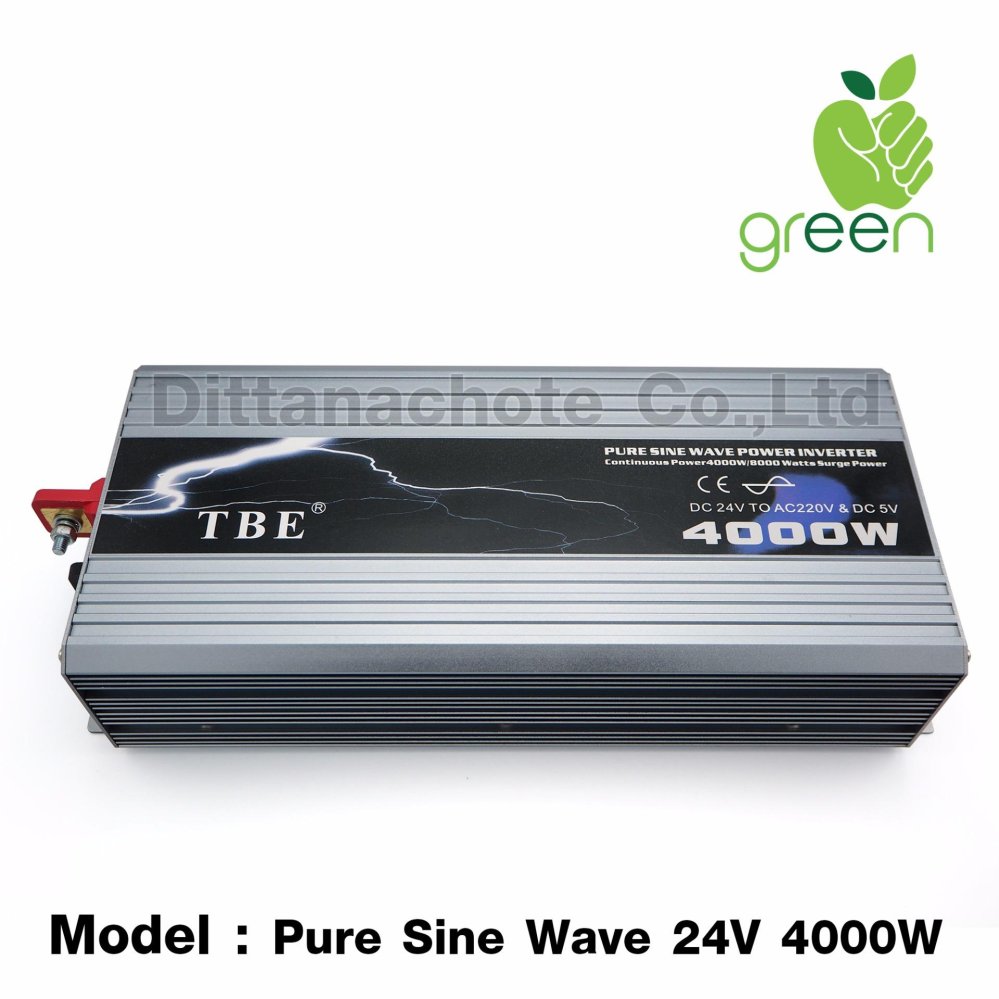 ราคา Applegreen TBE Power Inverter Pure Sine Wave24V 4000W Car ...