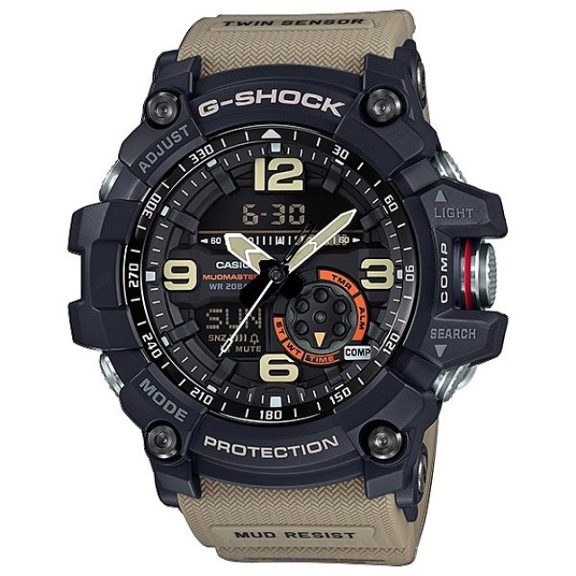 เช็คราคาล่าสุด Casio G-Shock นาฬิกาข้อมือผู้ชาย สายเรซิ่น รุ่น GG-1000-1A5