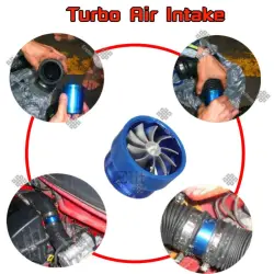 F1-Z Turbo Air Intake รุ่นพัดลม 2 ใบพัด สำหรับใส่ท่อกรองอากาศ เพิ่มแรง ...