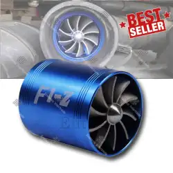 F1-Z Turbo Air Intake รุ่นพัดลม 2 ใบพัด สำหรับใส่ท่อกรองอากาศ เพิ่มแรง ...