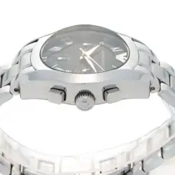 EMPORIO ARMANI Ladies Stainless Steel Chronograph Watch AR0674 - WATCH ...