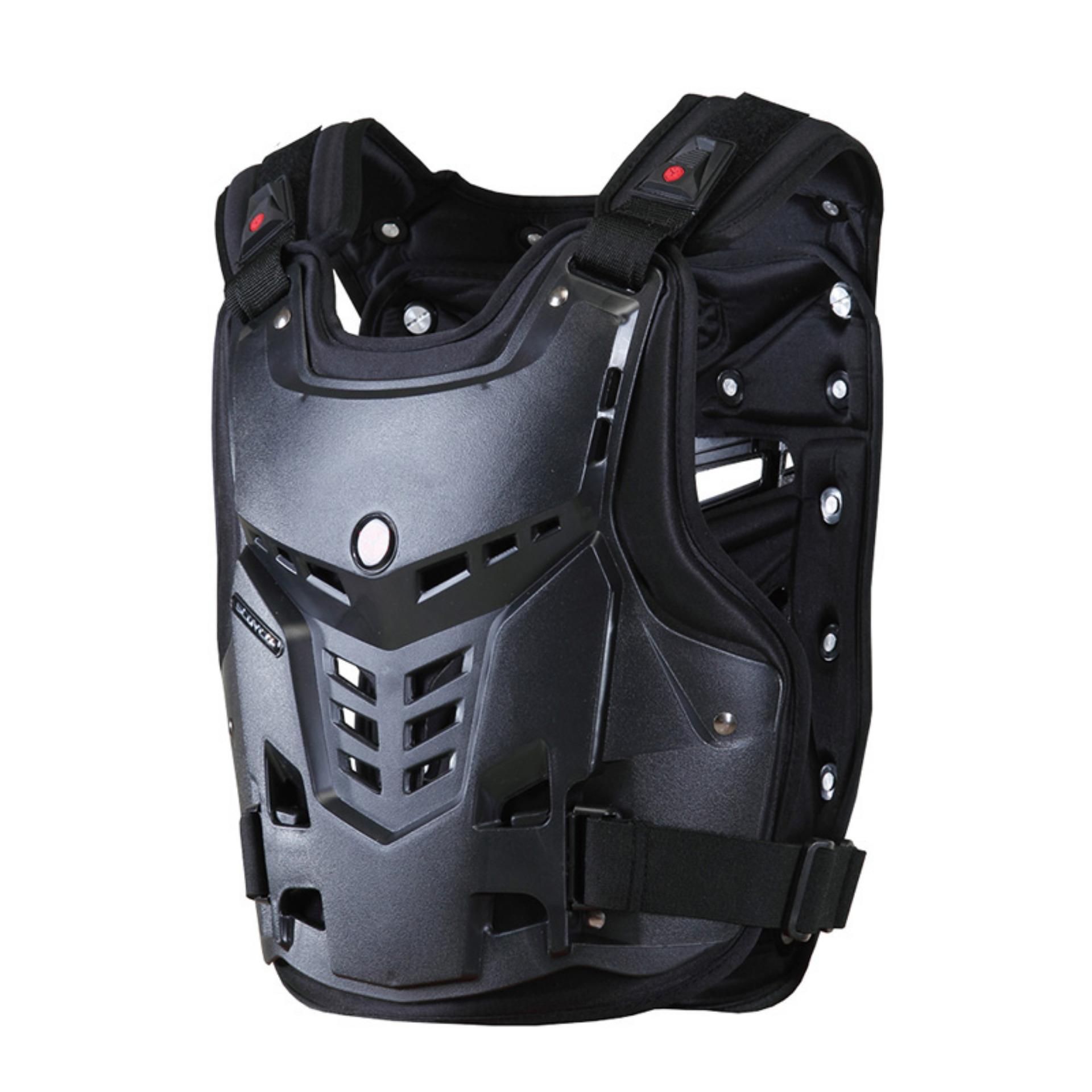 SCOYCO AM05 รถจักรยานยนต์วิบากหน้าอกและกลับเกราะป้องกันเสื้อกั๊กแข่ง ...