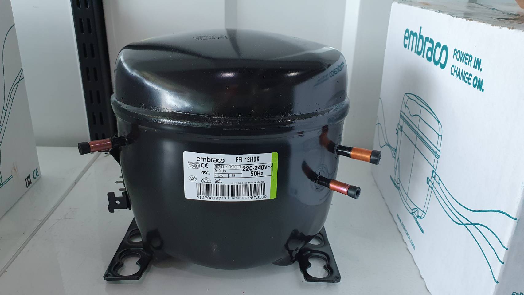 1/3HP Embraco Aspera Compressor FFI 12HBK Refrigeration, 47% OFF