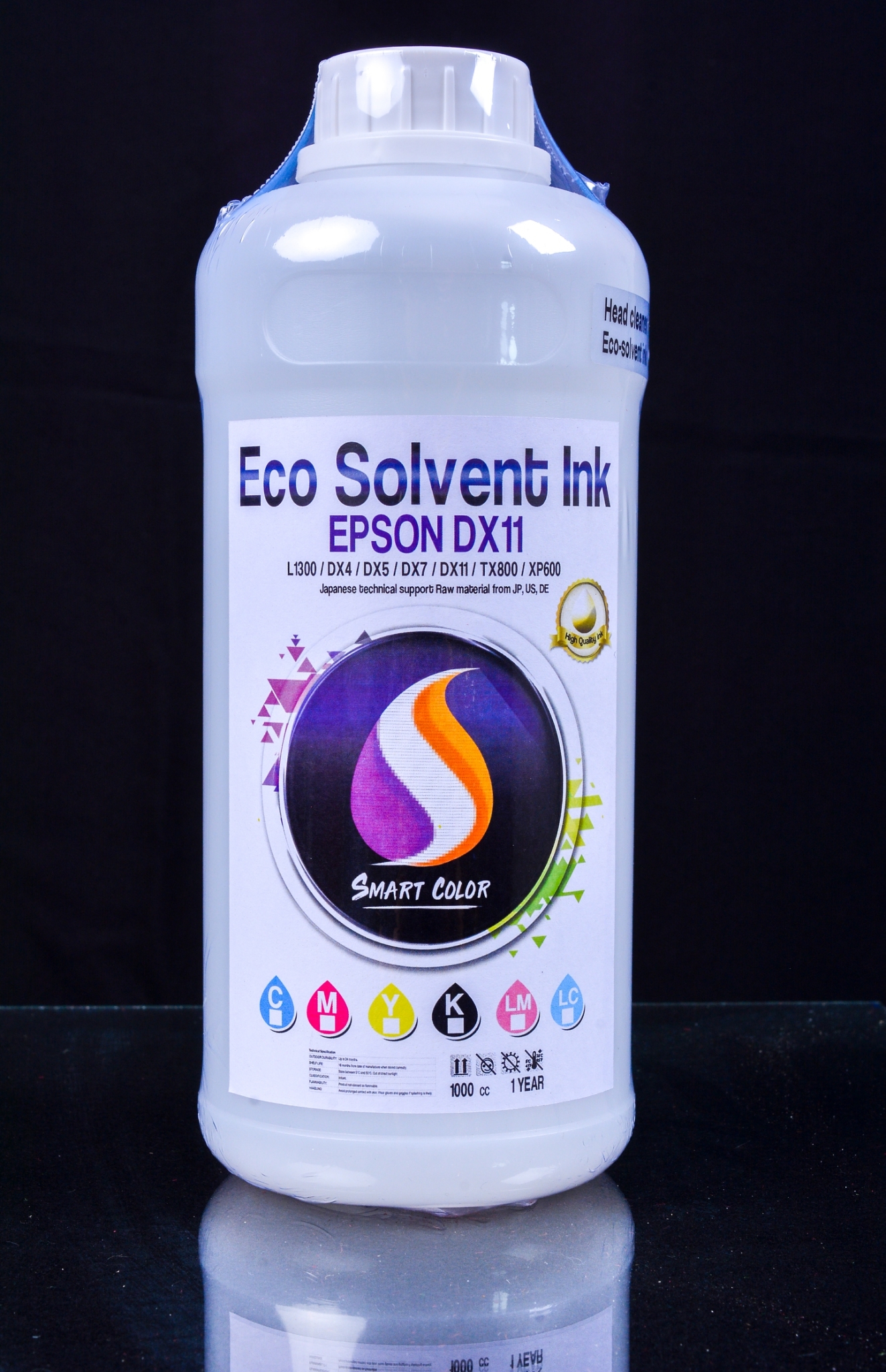 น้ำยาล้างหัวพิมพ์ cleaner Eco solvent ink สำหรับ epson dx4/dx5/dx7/dx11 ...