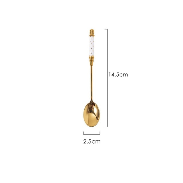 3 Pcs Extra Long Stainless Steel Mixing Spoons Spiral Pattern Bar ...