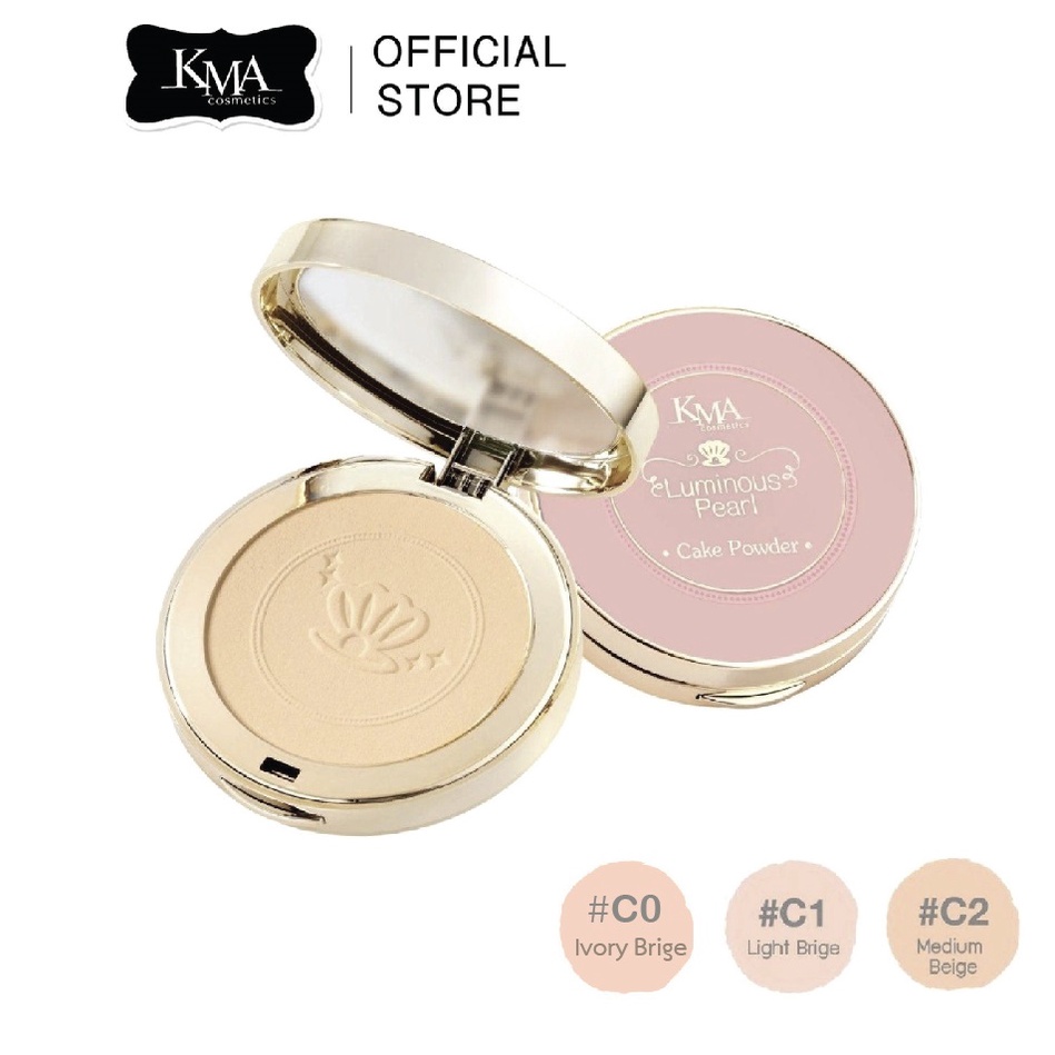 (Clearance Sale) KMA Luminous Pearl Cake Powder แป้งพัฟไข่มุกเนื้อเนียน ...