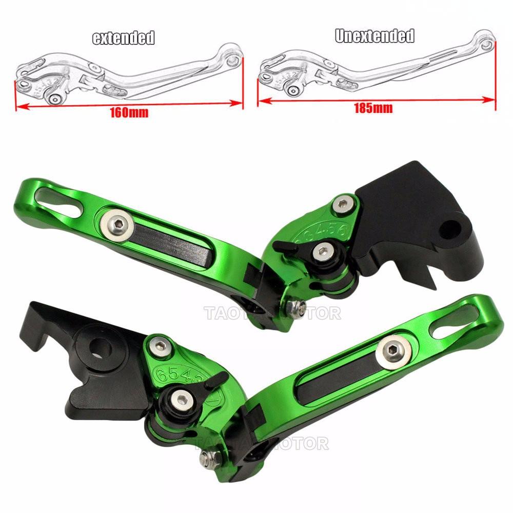Motorcycle Folding Extendable CNC Adjustable Clutch Brake Levers For ...