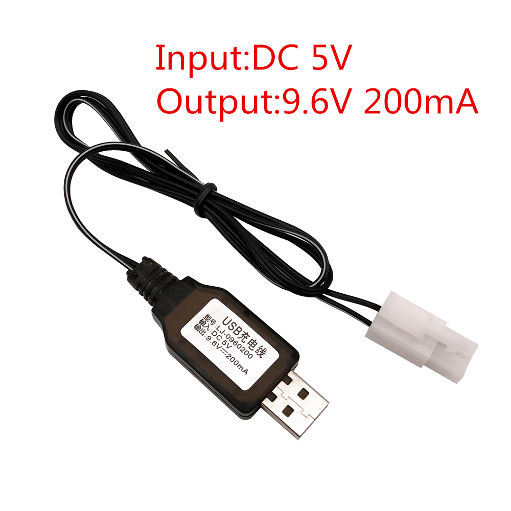 Charger For 9.6V Ni-Cd Ni-MH Battery Input AC 110V-240V Output 9.6V 250mA With Tamiya KET-2P ...