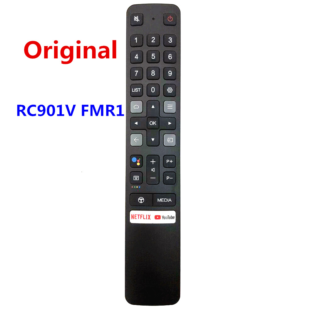 RC901V FMR1 New Original remote For tcl Voice LCD LED Remote Control ...