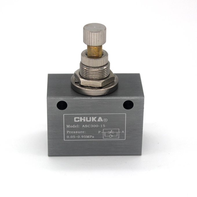 Pneumatic Air Flow Control Valve Airtac ASC300-10 ASC300-15 Chuka ASC ...