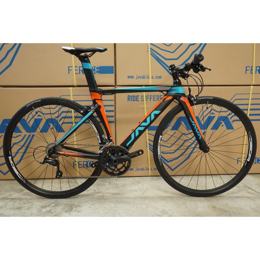จักรยานไฮบริด Java Siluro flat แฮนด์ตรง เฟรมอลู ตะเกียบคาบอน ...