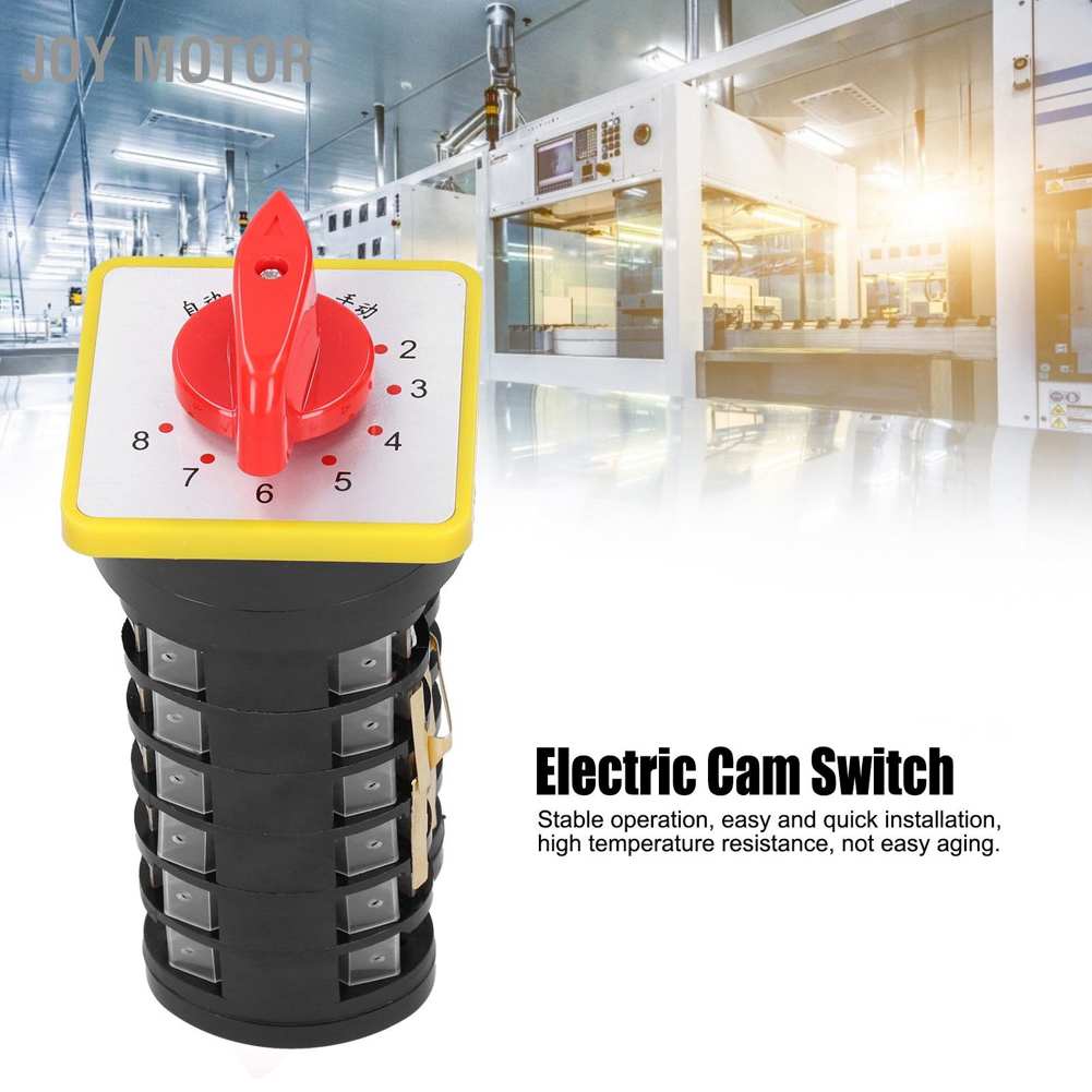 JOY Motor 10 Position Universal Switch Electric Cam Transfer LW5D‑16 ...