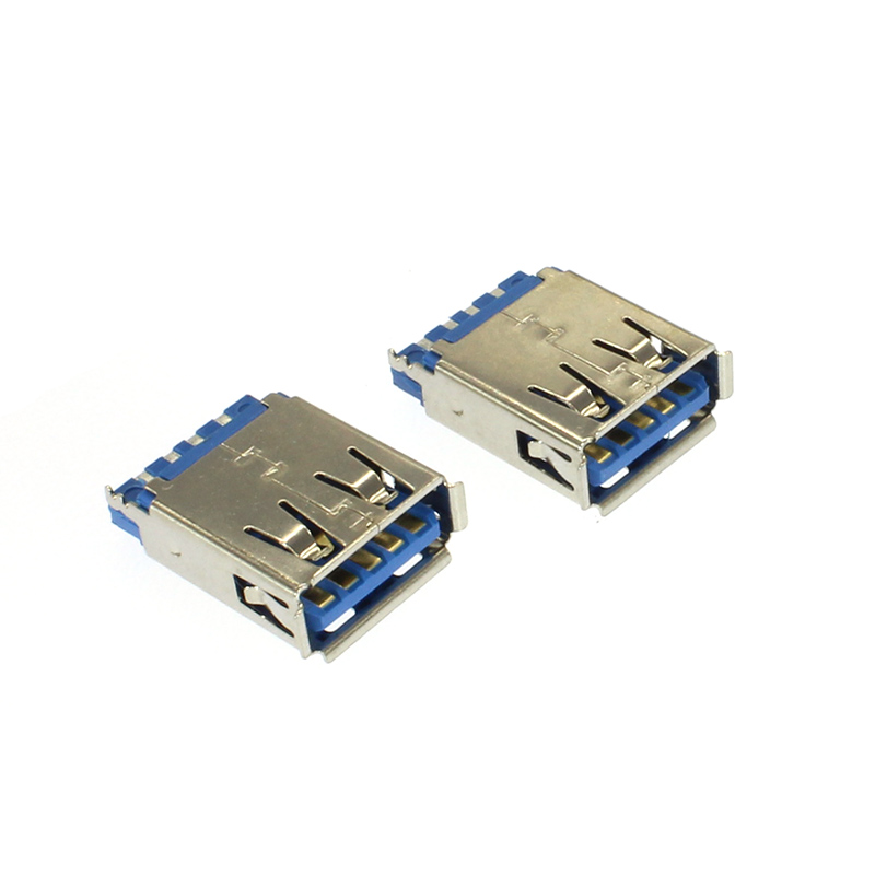 อะไหล่ พอร์ต ขั้วต่อ USB 3.0 4 Pin 30V 1.5A ตัวเมีย AF Female Type A ...