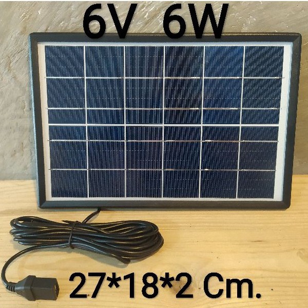 แผ่นโซล่าเซลล์ DIY (SOLAR CELL) 5V(1.25W) 6V(0.6-2W) 12V(1.5W) 18V(10W) - Bibun44 - ThaiPick