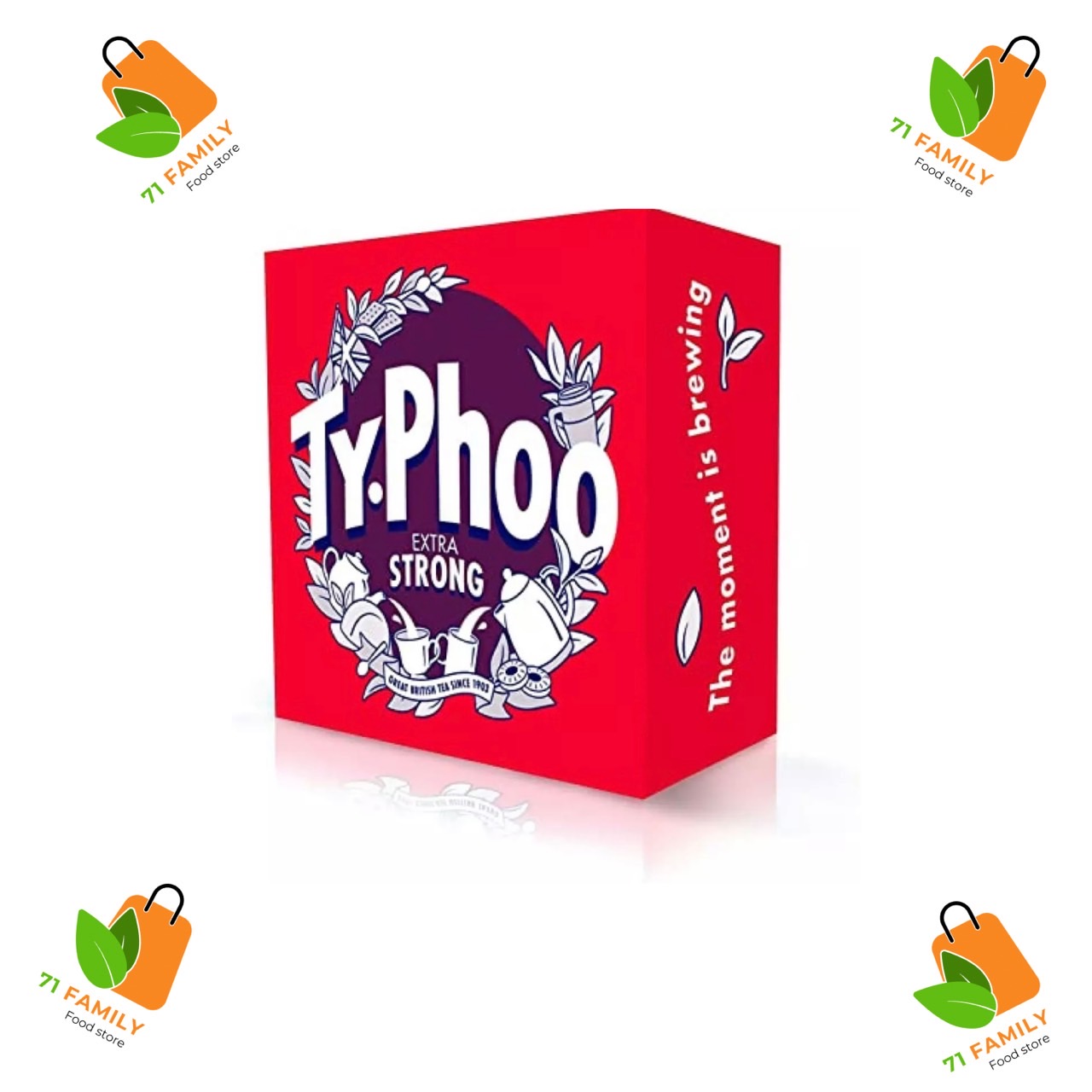 Typhoo Extra Strong Black Tea250g ไทฟู เอ็กซ์ตร้า สตรอง ที ใบชาดำอบแห้ง ...
