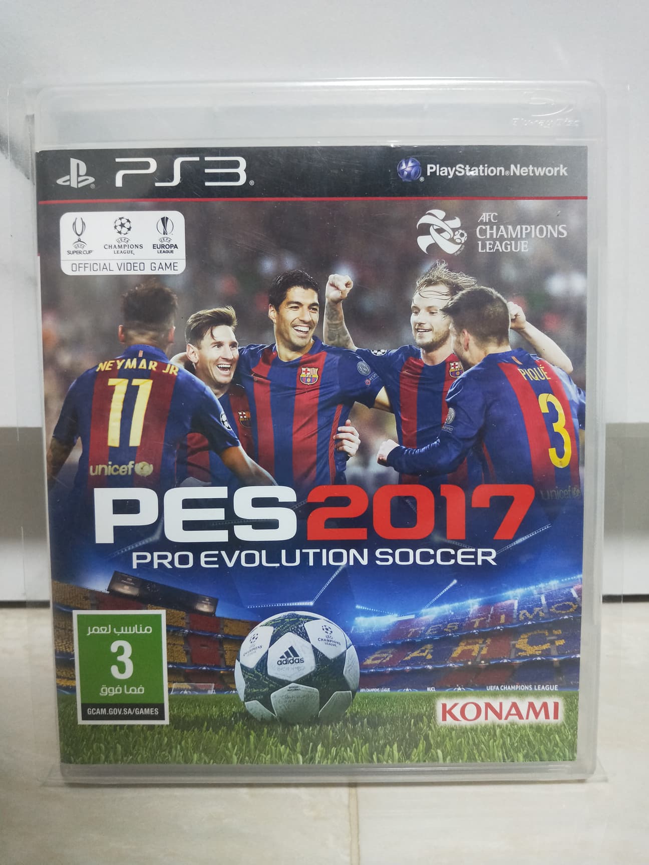 แผ่นเกมส์ PS3 PES 2017 -PRO EVOLUTION SOCCER ZONE2 (ENG) 2 n d hand ...