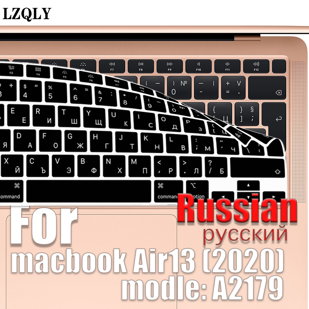 Russian Laptop Keyboard Cover For Macbook Air13 2020 Keyboard case ...