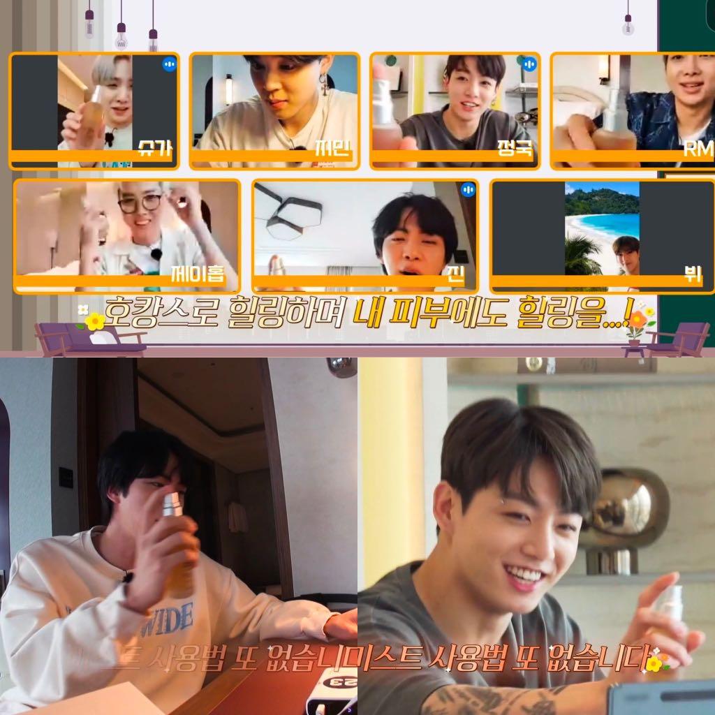 พร้อมส่ง! มิสสเปย์บำรุงผิวคอมบูชา หนุ่มBTSก็ใช้ [Elishacoy] VLIVE ...