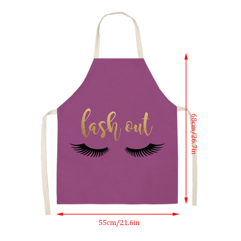 Boloni Bronzing Eyelash Pattern Apron Grafting Eyelashes Dedicated ...