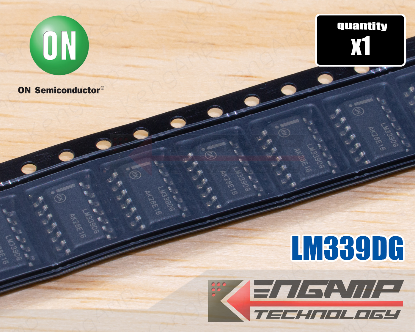 (1ตัว) IC LM339DG LM339 SOIC-14 ONSEMI Quad Comparators - KengAmp2555 ...